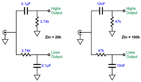 Two-Way Active Crossovers